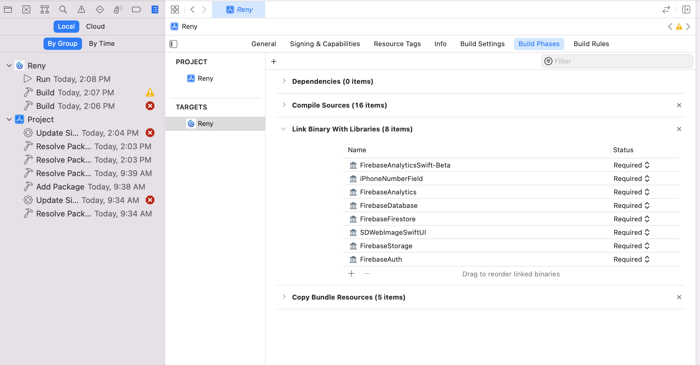 No Such Module Firebaseauth · Issue 9014 · Firebasefirebase Ios Sdk 9421