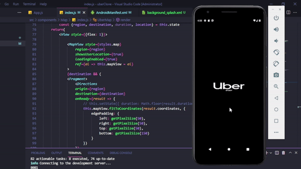 Github Alexandresaintsuber React Native Uber Clone I Did Using React Native With Geolocation