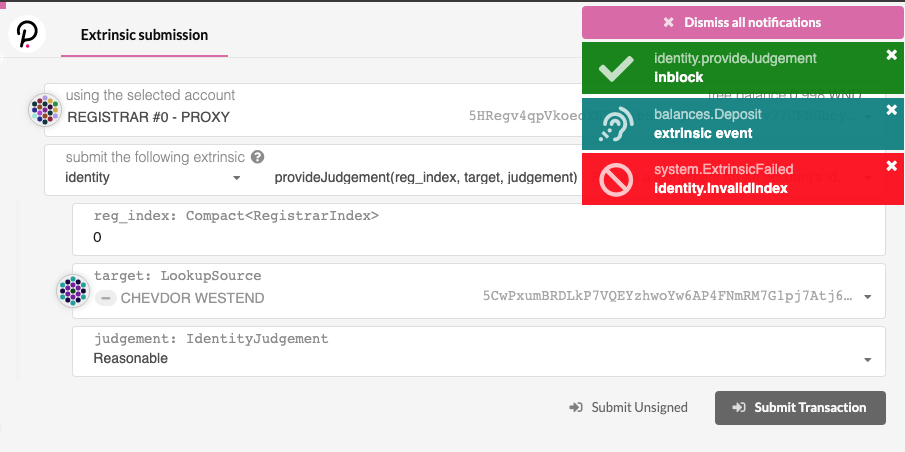 Incompatibility Proxy + Identity pallet? · Issue #1218 · paritytech/polkadot · GitHub