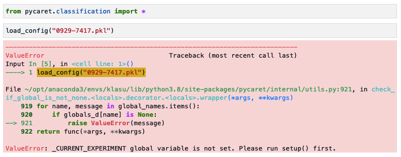 How save a experiment？ · pycaret pycaret · Discussion #3003 · GitHub