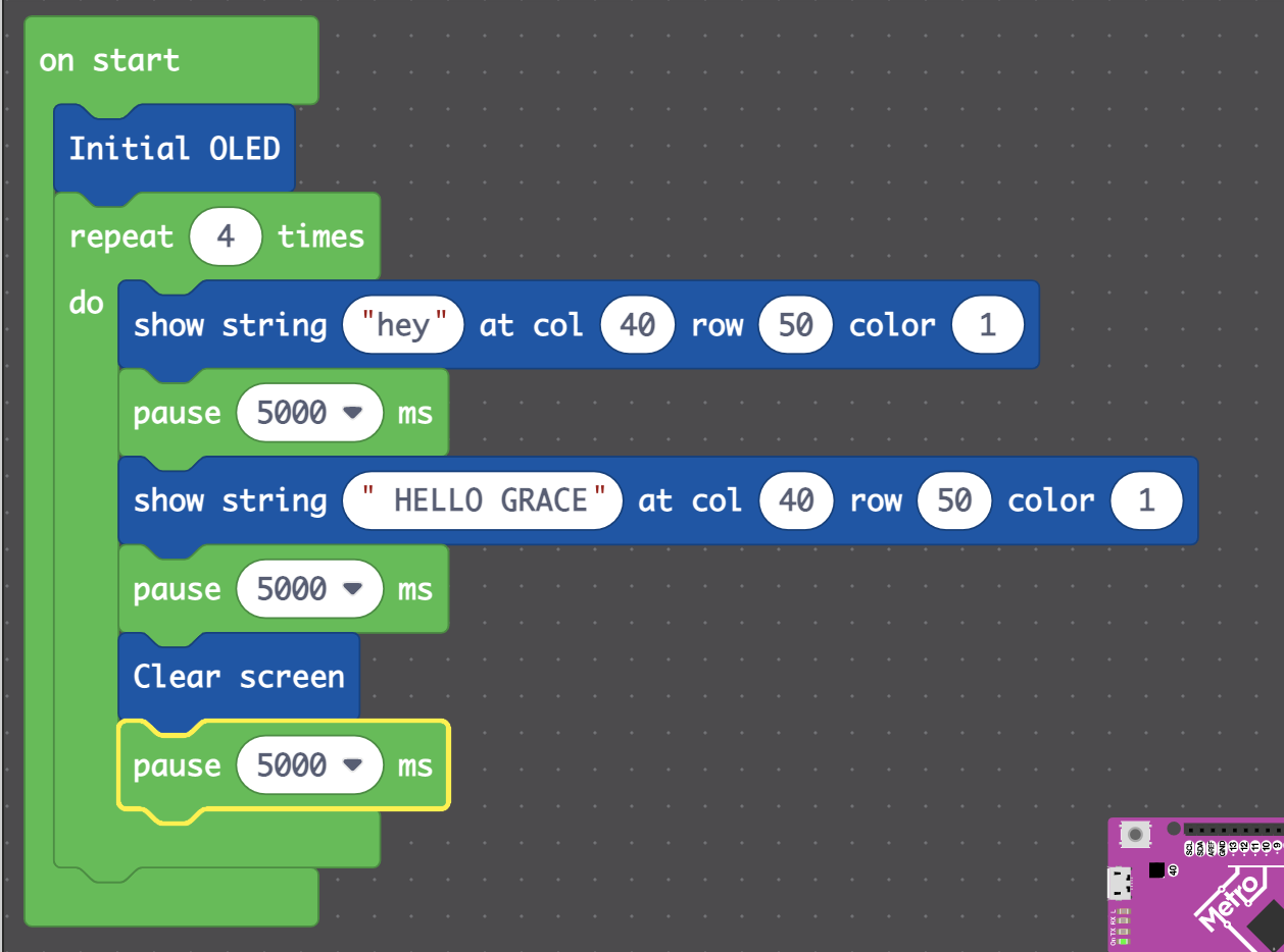Clear Not Working · Issue 2 · Makecode Extensionsoled12864i2cv2 · Github