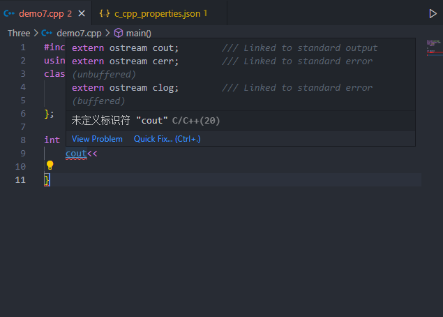 Identifier “cout“ Is Undefined Vscode Mingw · Issue 147496