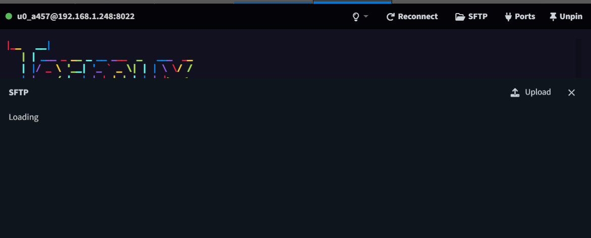 [SFTP]forever loading when connect to termux (client is Windows)(change SFTP default dir pls ...