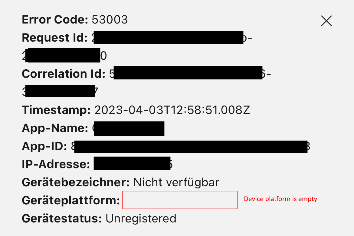 No Deviceplatform Provided But Required By Conditional Access Rules · Issue 2387 · Nextcloud 