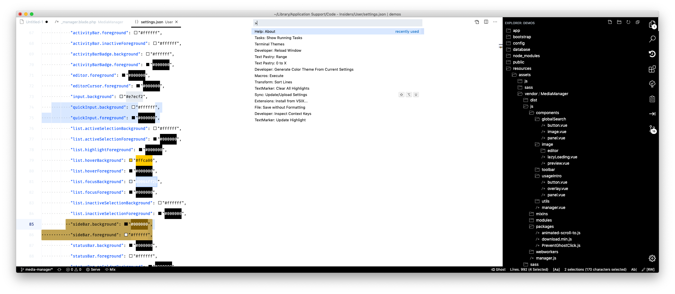 Quickinput Coloring Not Being Respected For Quickpick Panel · Issue 86893 · Microsoft Vscode