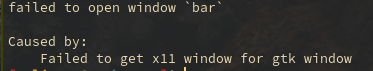 [BUG] Example not working under wayland ("Failed to get x11 window for gtk window").) · Issue ...