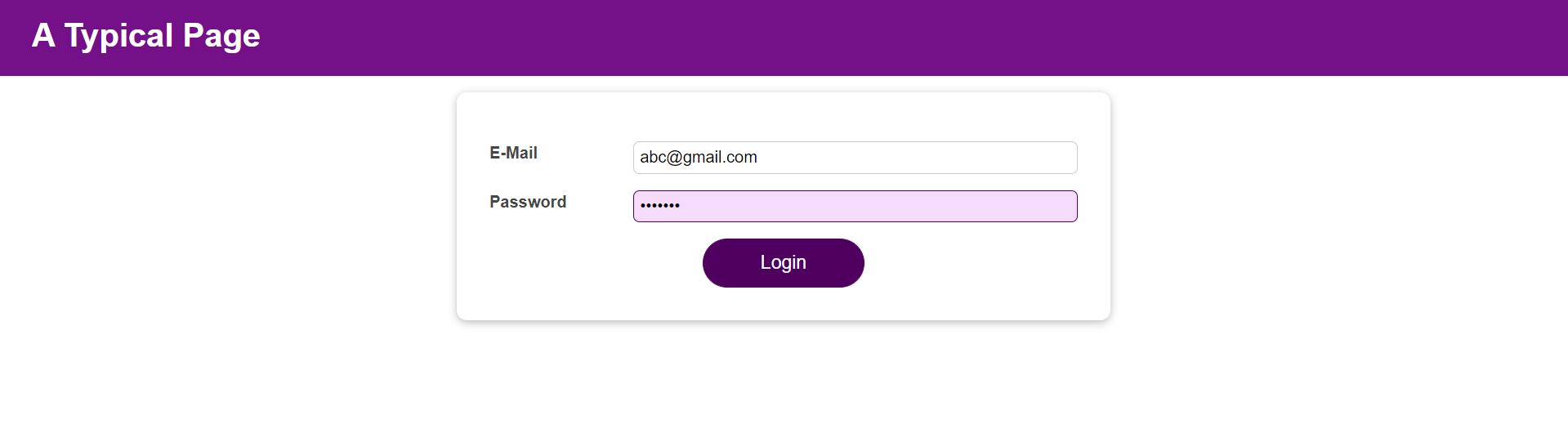 GitHub - arzitmahajan/Login-Page