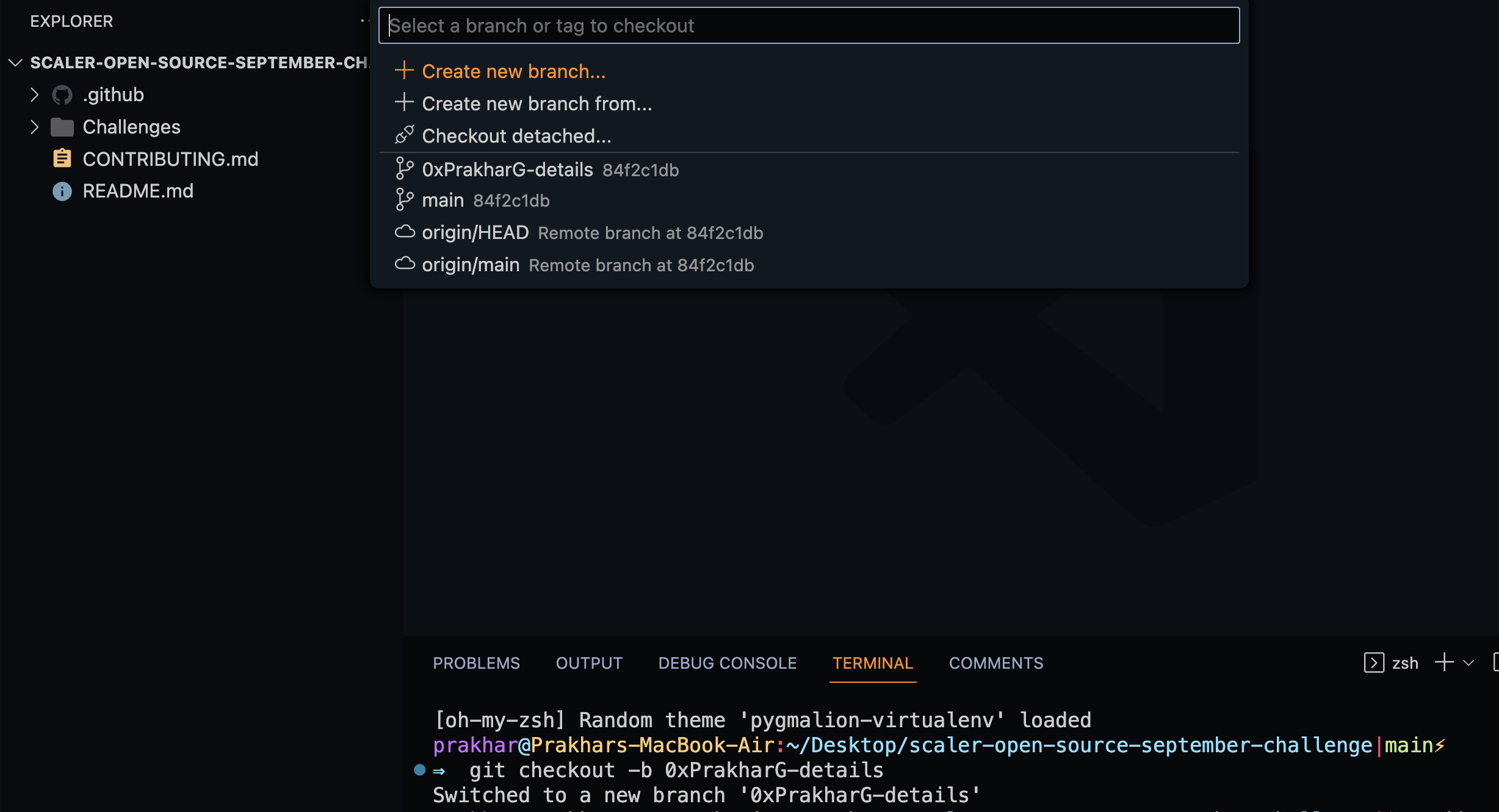 Challenge #1 : Prakhar-Goyal · Issue #266 · scaleracademy/scaler-open-source-september-challenge ...