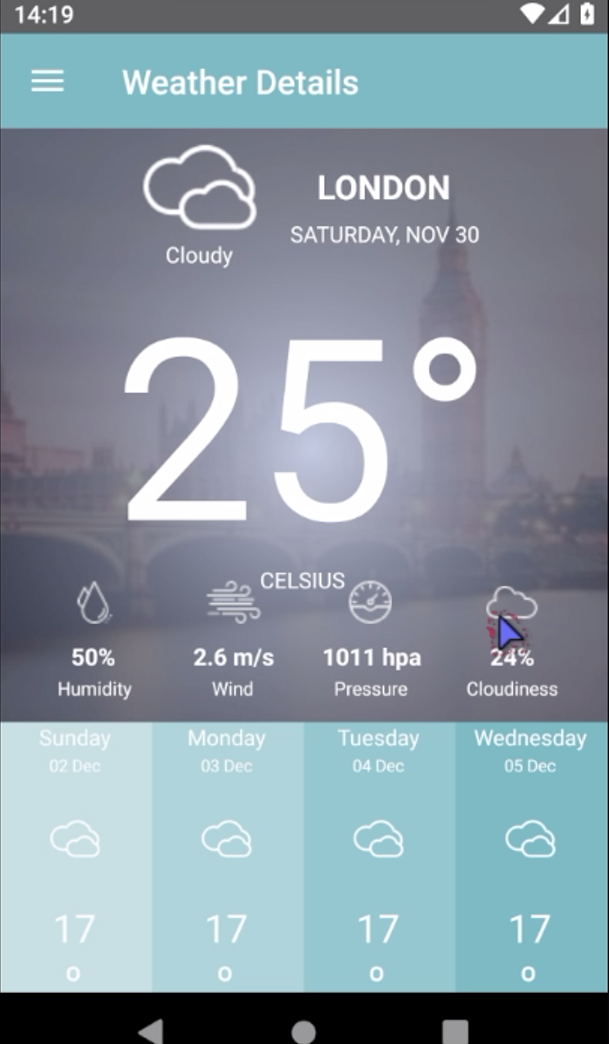 GitHub - Catia0202/WeatherApp