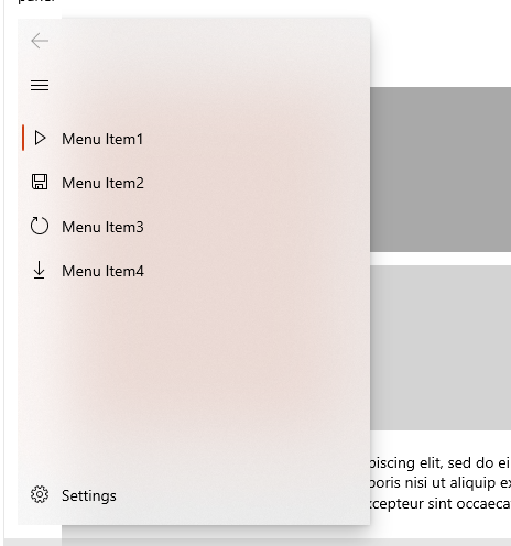 WinUI 2.6 - please don't round navigation view pane · Issue #5015 ...