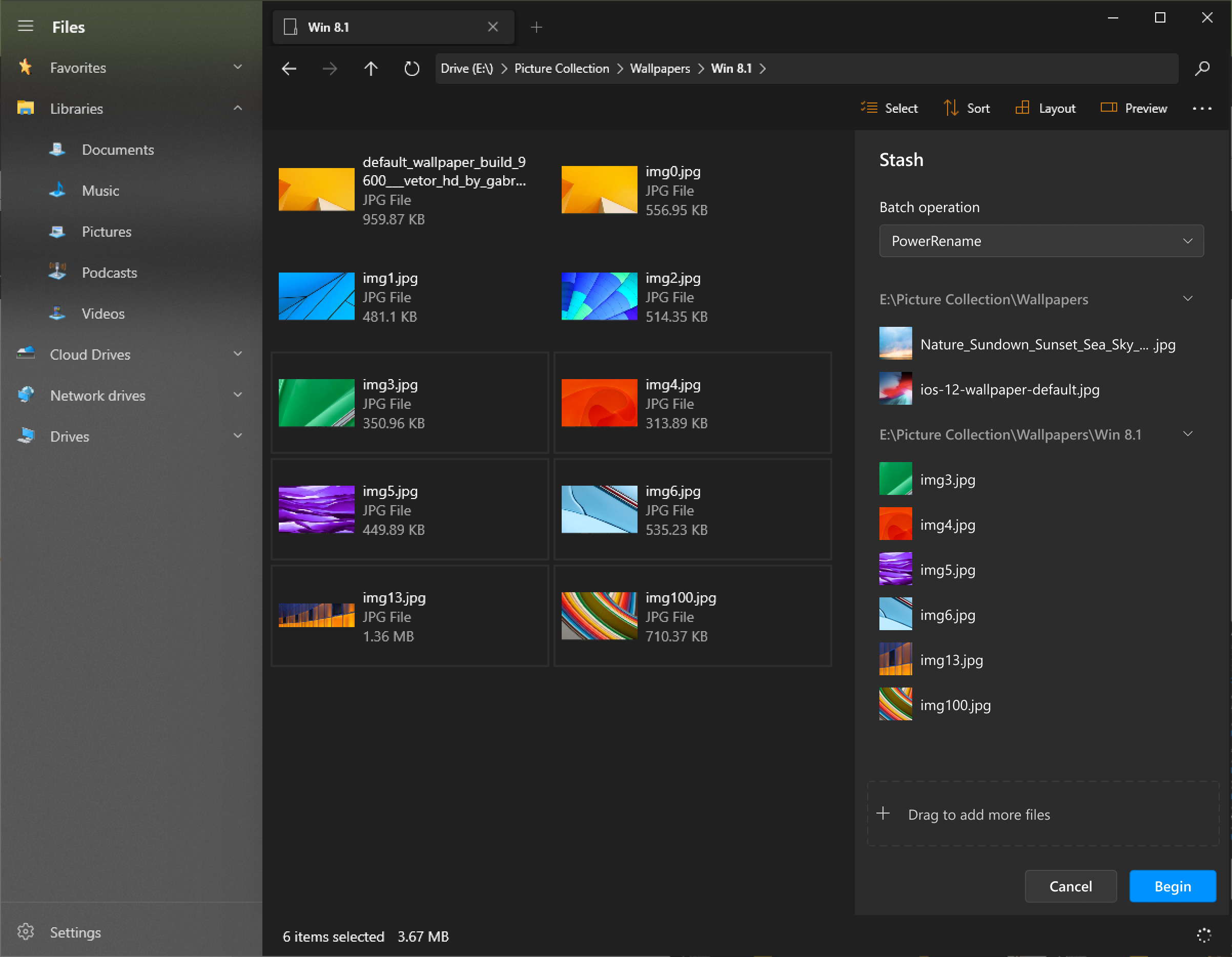 Implement 'Multi Path Selection' & 'Batch Selection' · Issue #3562 ...
