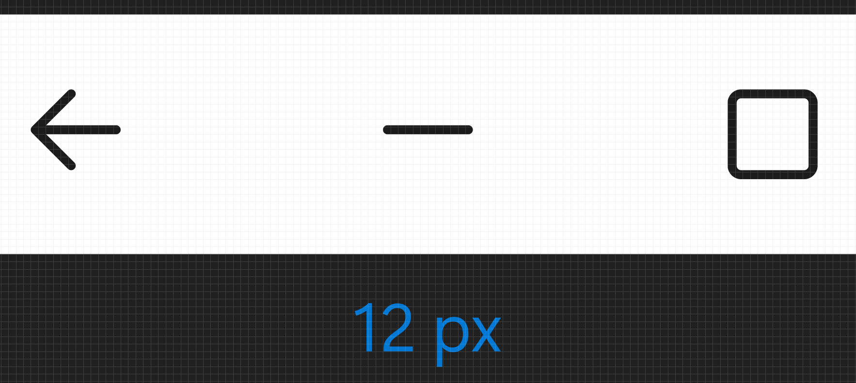Winui Design Toolkit Bug Titlebar Controls Glyphs Use 12px Font The Should Be 10px · Issue