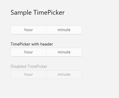 WinUI Design Toolkit Bug: time picker - support 24h time zone · Issue #5675 · microsoft ...