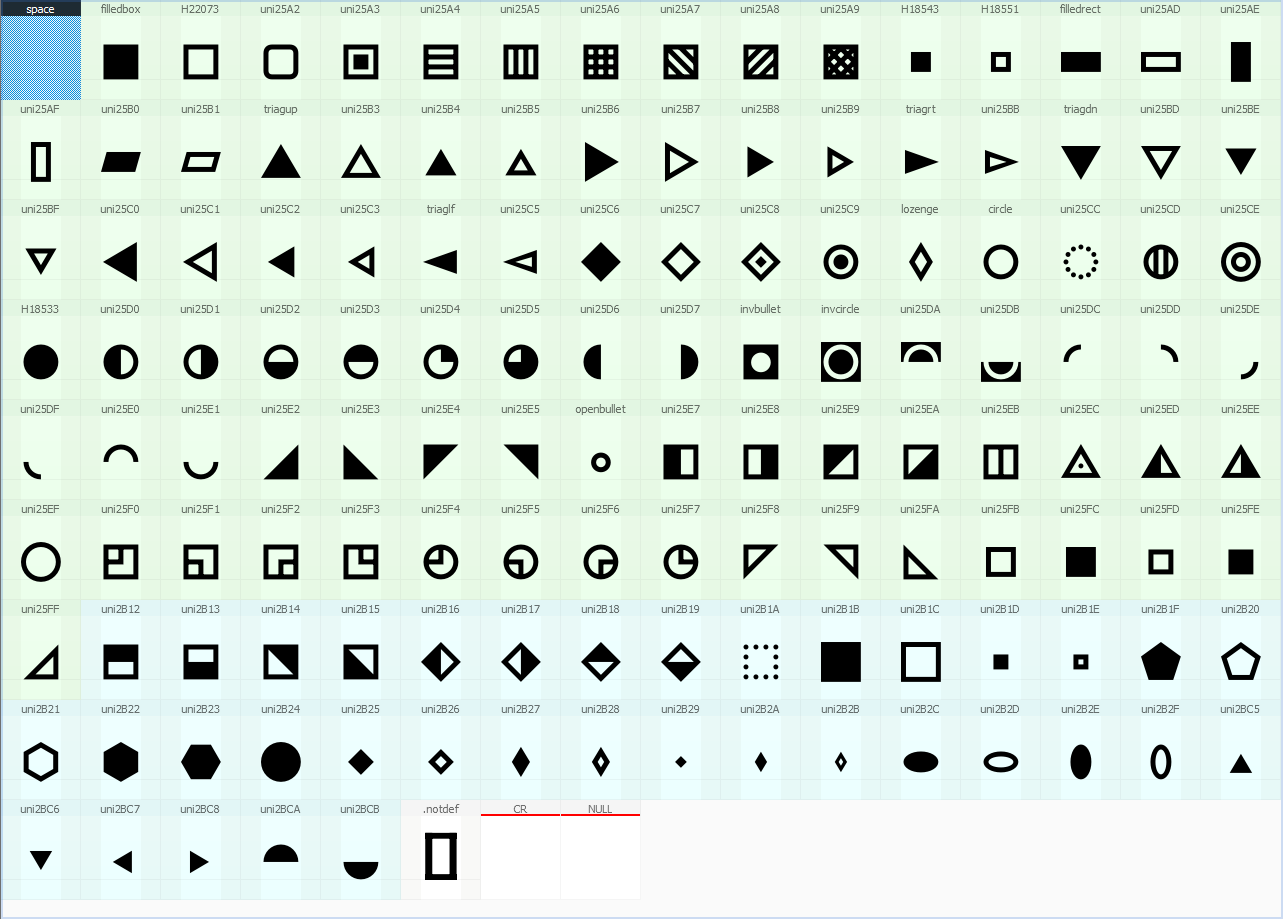 Feature Request: support "Geometric Shapes" · Issue #179 · microsoft ...