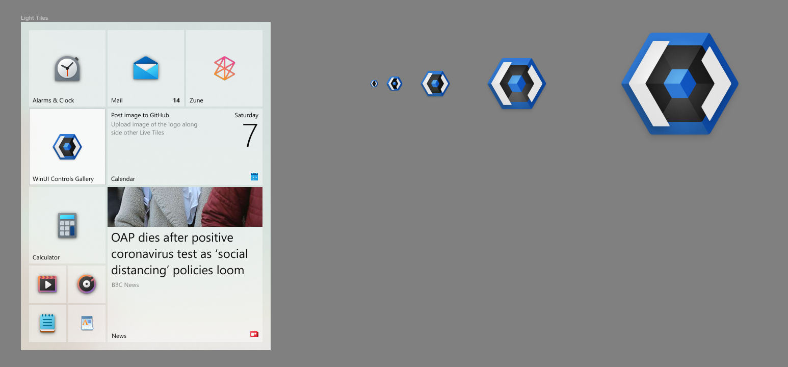[Feature request] Modernizing the XAML Controls Gallery icon · Issue #374 · microsoft/WinUI ...