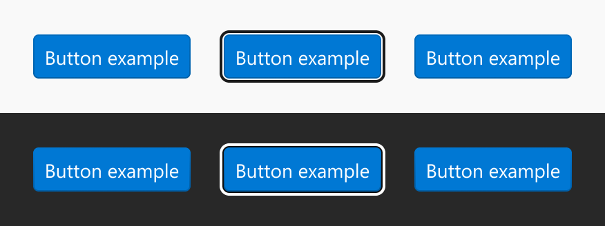 Proposal: Update Focus Visual for controls · Issue #3568 · microsoft/microsoft-ui-xaml · GitHub
