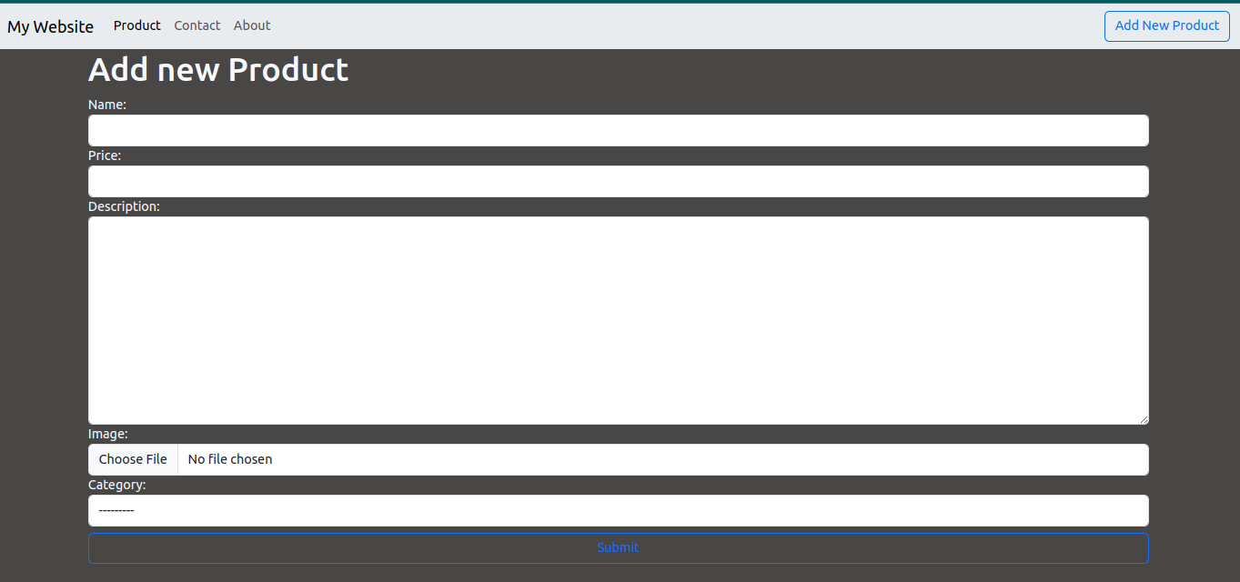 GitHub - OosamaAhmed/Django-productapp-with-auth