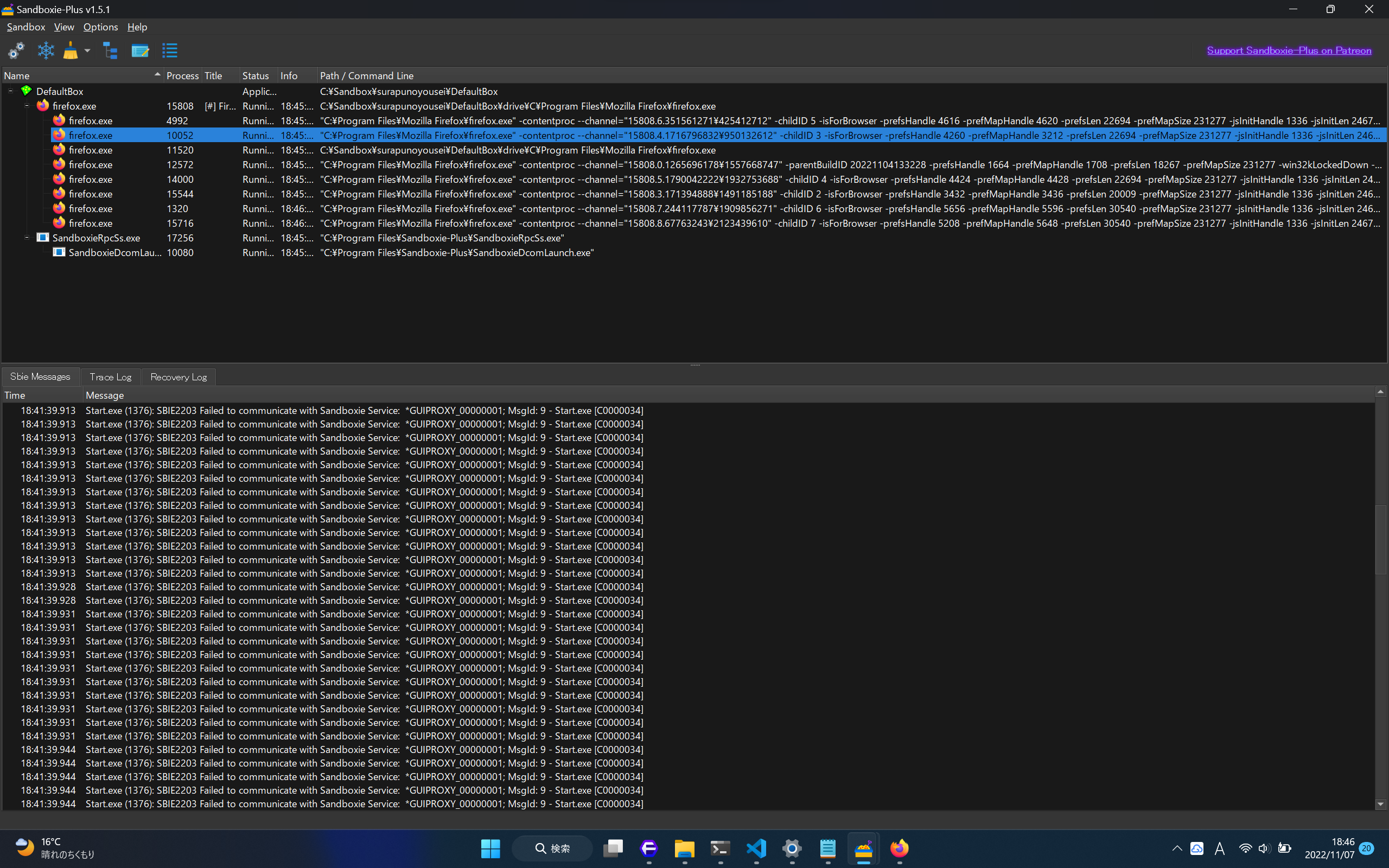 Floorp & Sandboxie · Issue #122 · Floorp-Projects/Floorp · GitHub