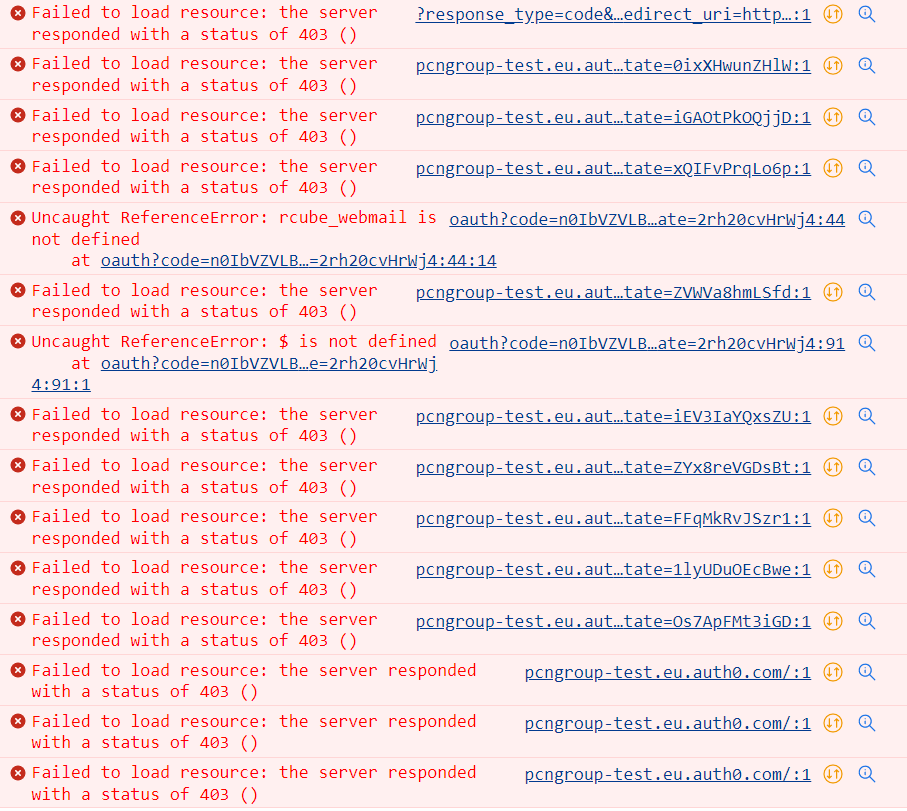 Roundcube Oauth Login Problems Auth0 · Issue 8959 · Roundcube Roundcubemail · Github