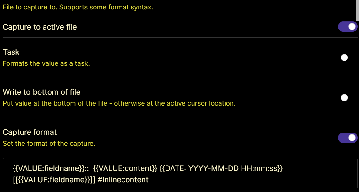 Please provide a capture path for... · Issue #62 · chhoumann/quickadd · GitHub