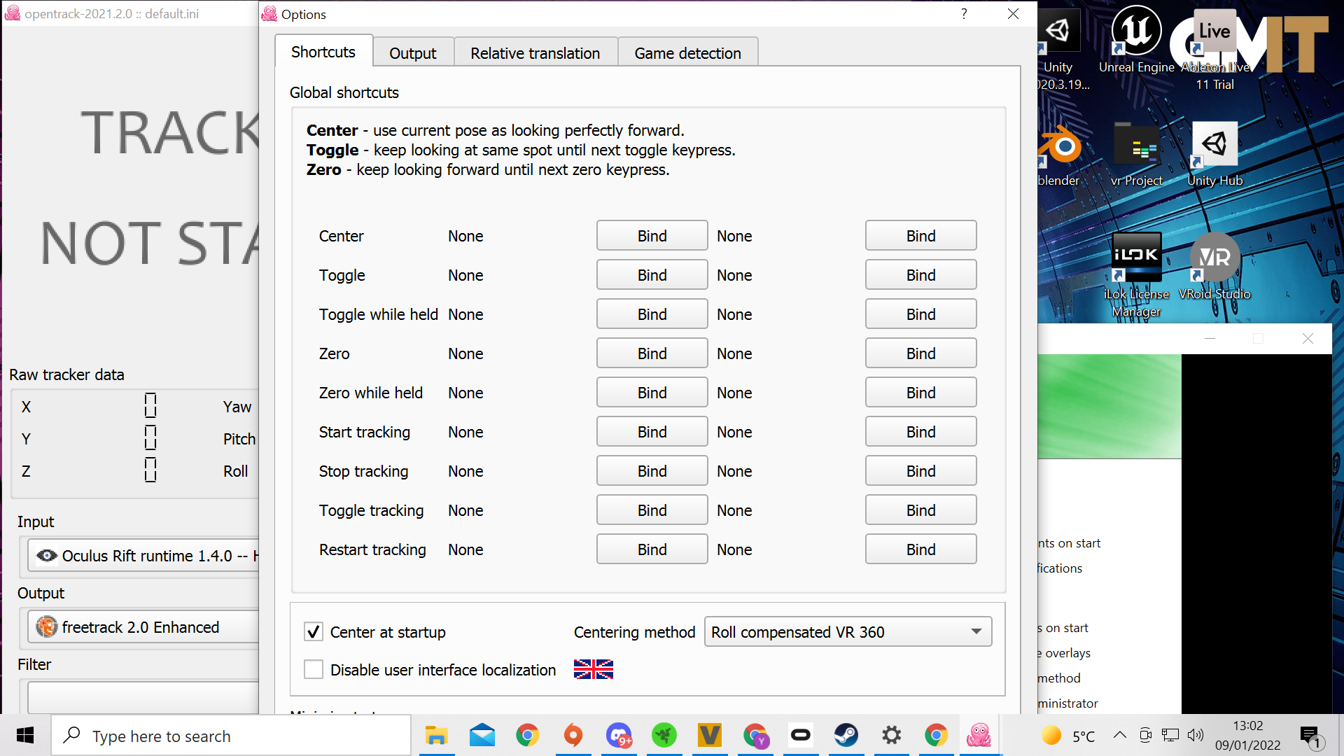 The Options Window is cut off and doesnt let you press OK on options ...
