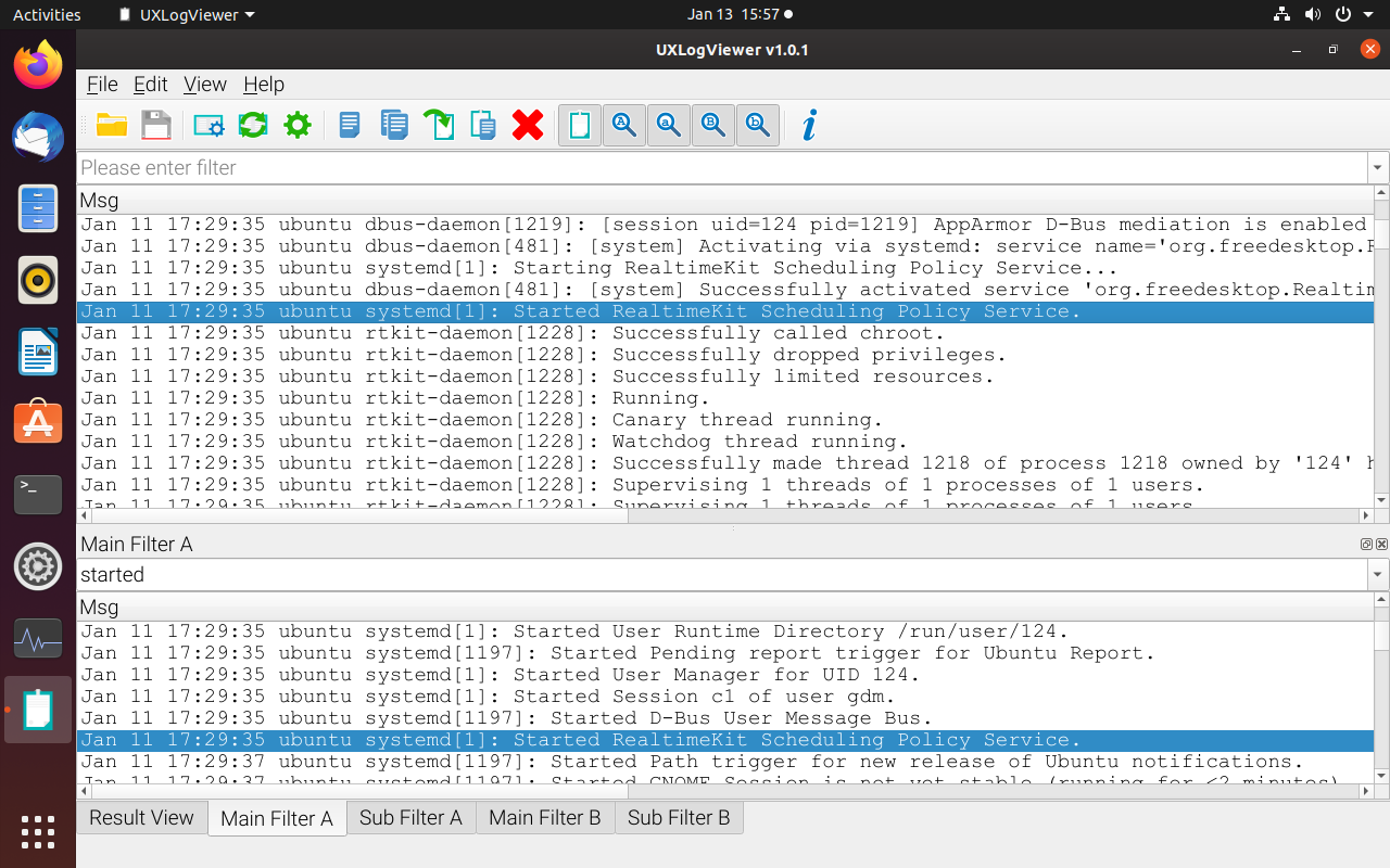 GitHub - os-v/UXLogViewer: Cross-platform open source log viewer.