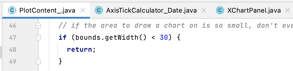 NullPointerException when xchart panel width is too small · Issue #712 ...