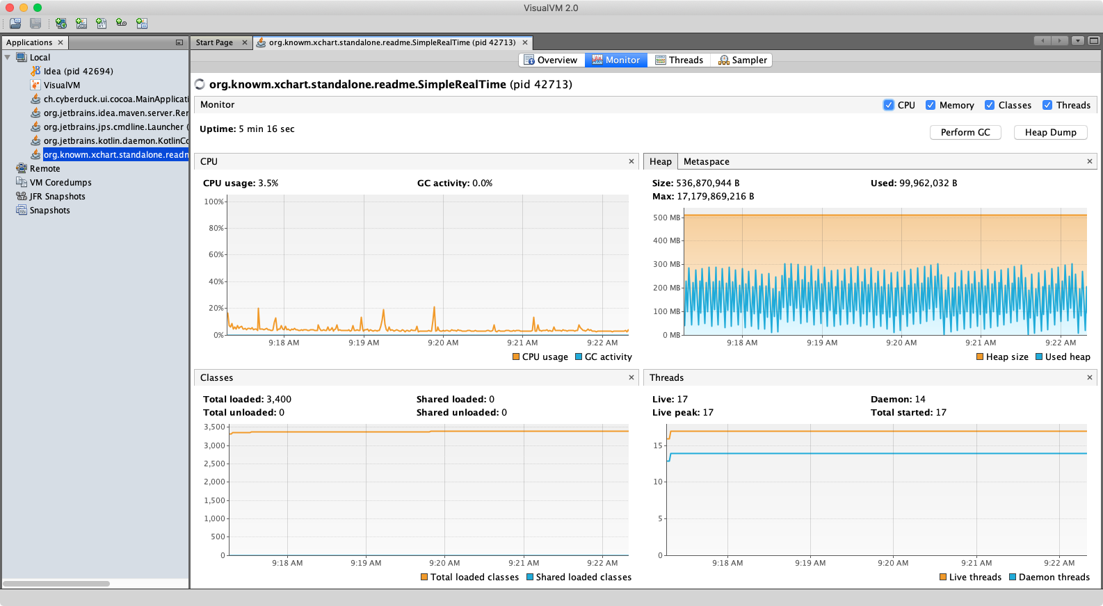 Realtime XY Chart Memory Issues · Issue #274 · knowm/XChart · GitHub