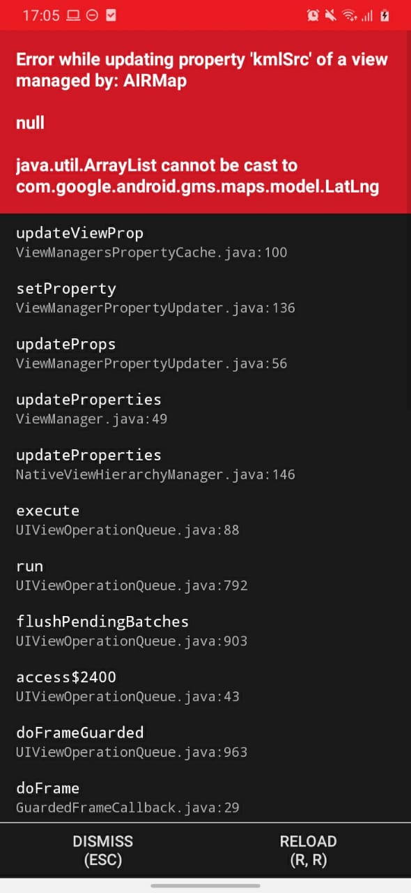 Error while updating property 'kmlSrc' · Issue #3678 · react-native-maps/react-native-maps · GitHub
