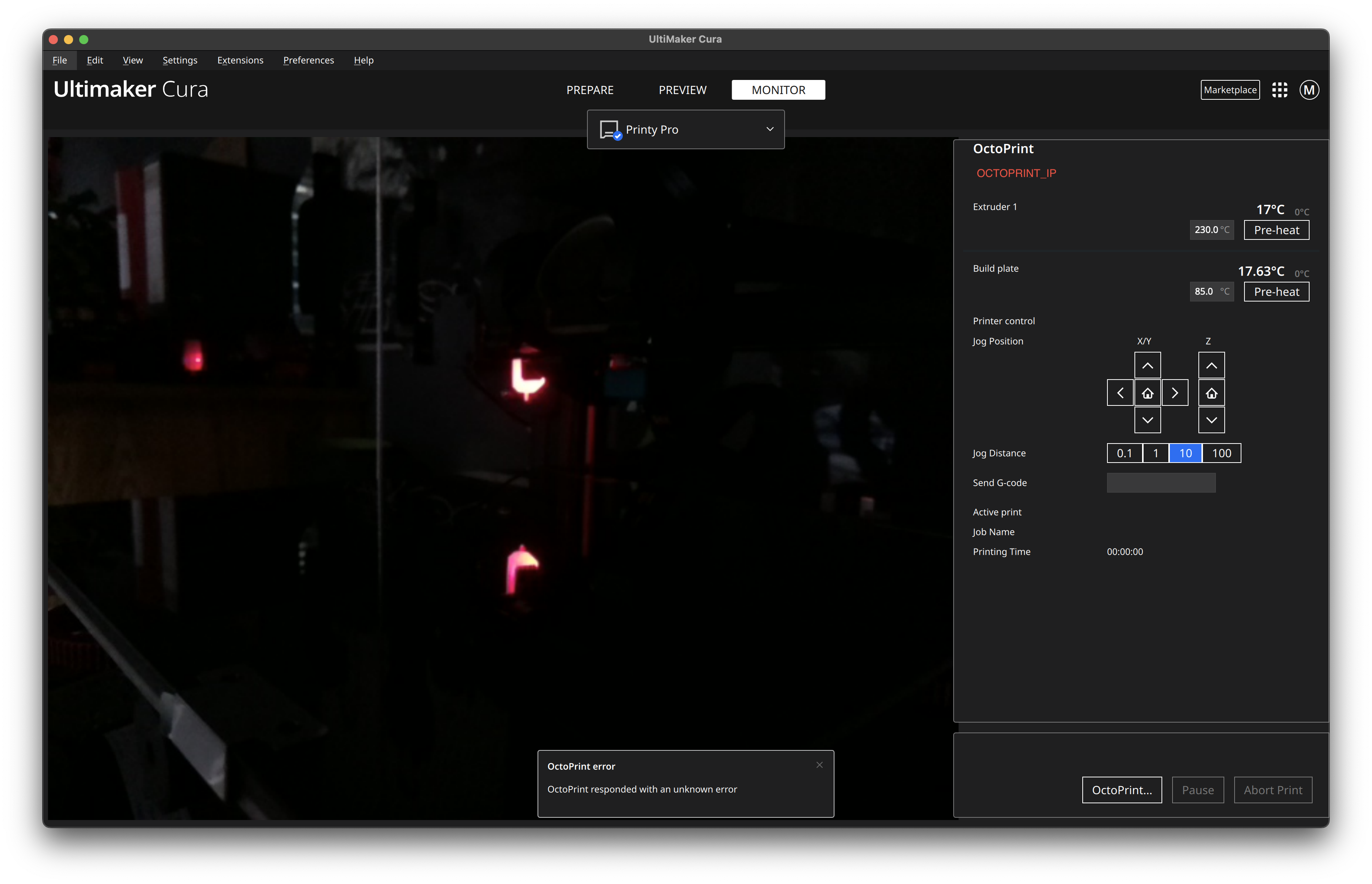 OctoPrint error: OctoPrint responded with an unknown error · Issue #311 · fieldOfView/Cura ...