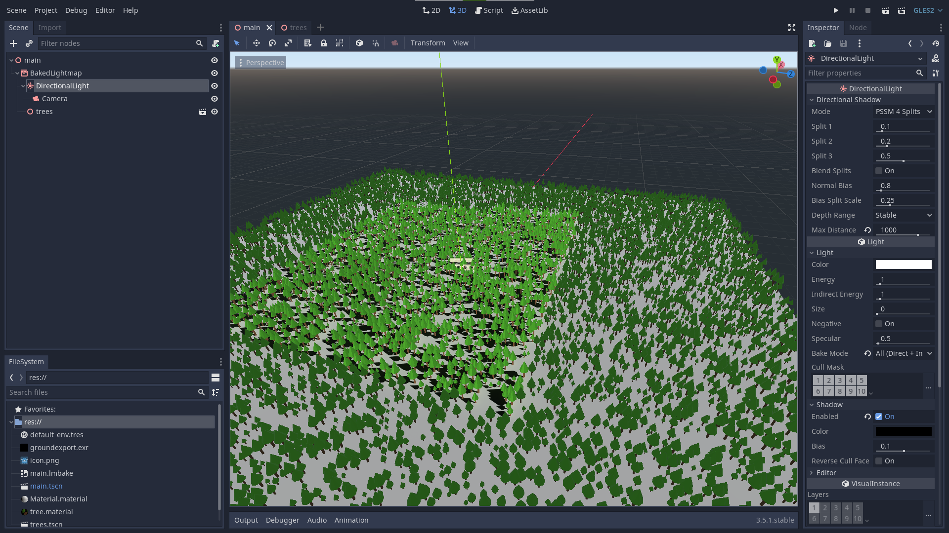 Only center portion of a large scene gets baked light in Godot 3.5.1 · Issue #67665 ...