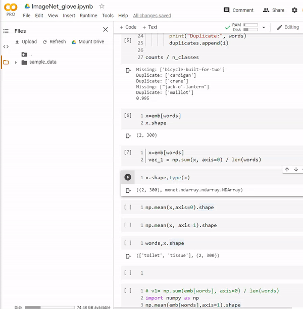 Session crashes when I execute numpy operations on MxNet tensors · Issue #1276 · googlecolab ...