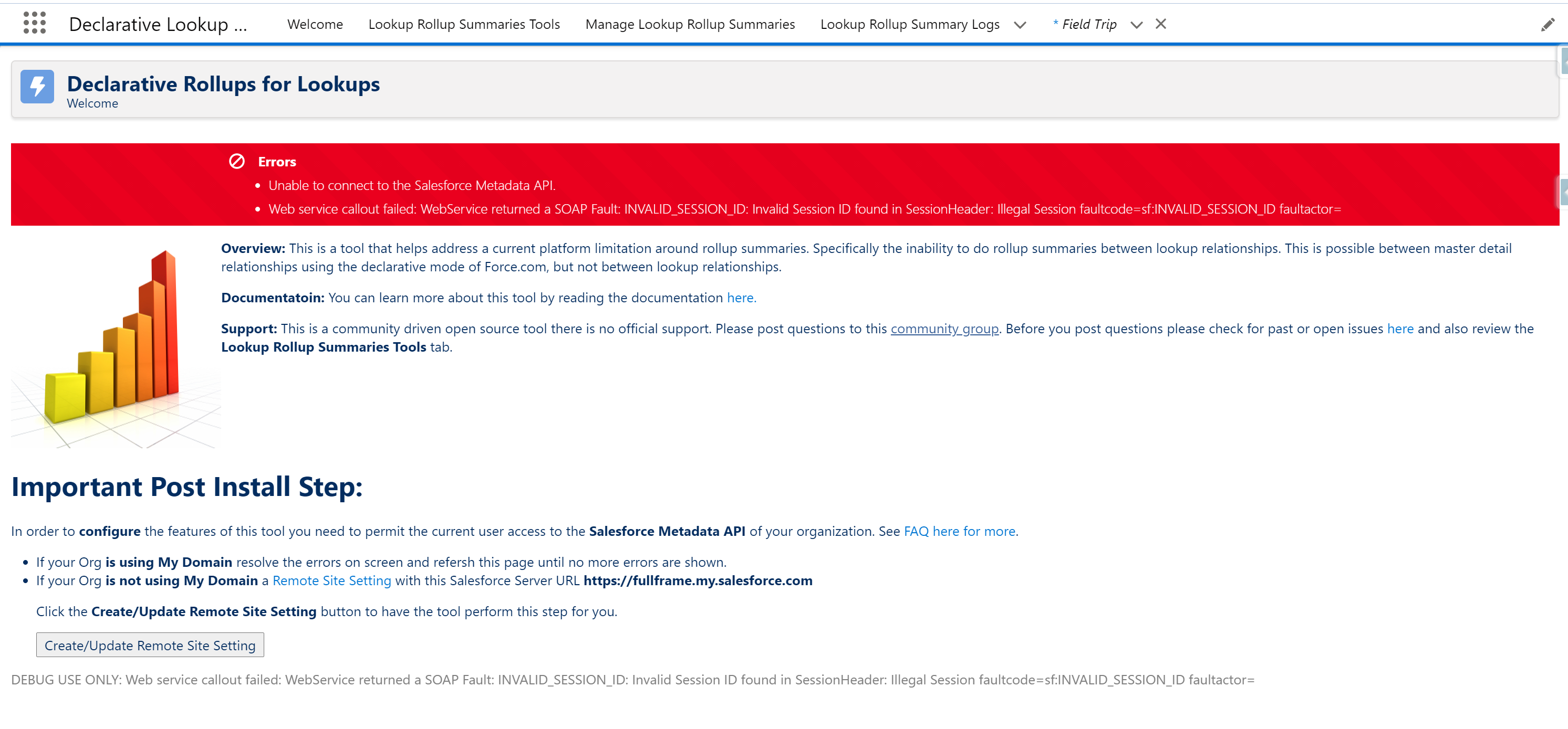 Cannot Access DLRS · Issue #1066 · SFDO-Community/declarative-lookup-rollup-summaries · GitHub