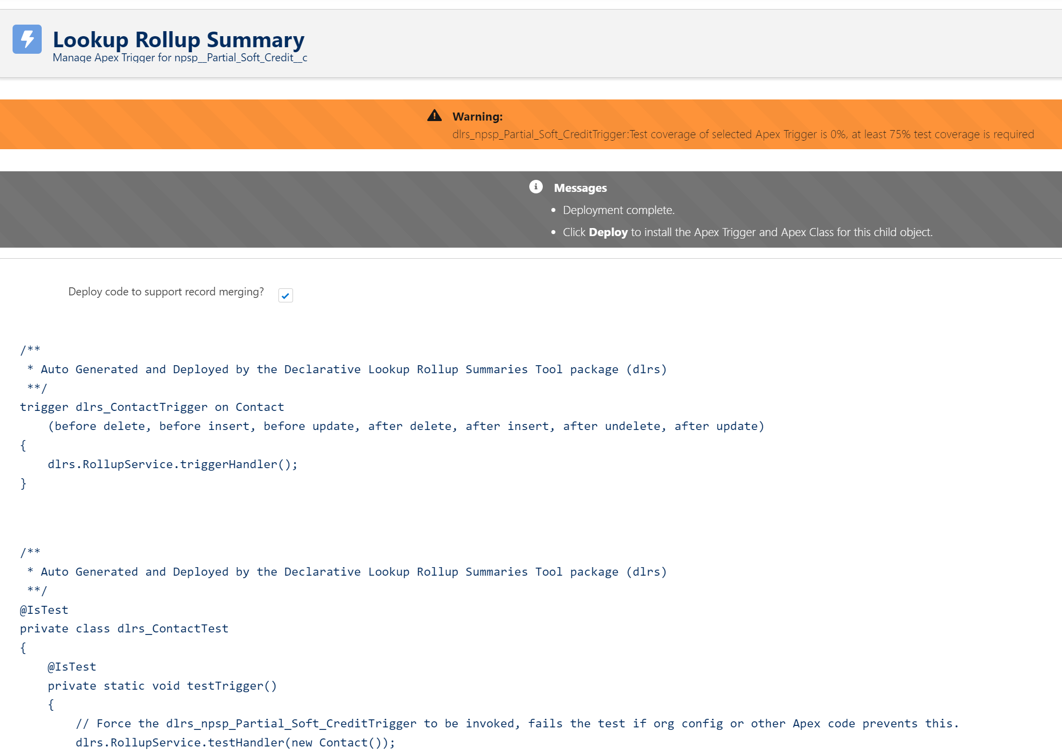 Partial Soft Credit Trigger Issue · Issue #1154 · SFDO-Community/declarative-lookup-rollup ...
