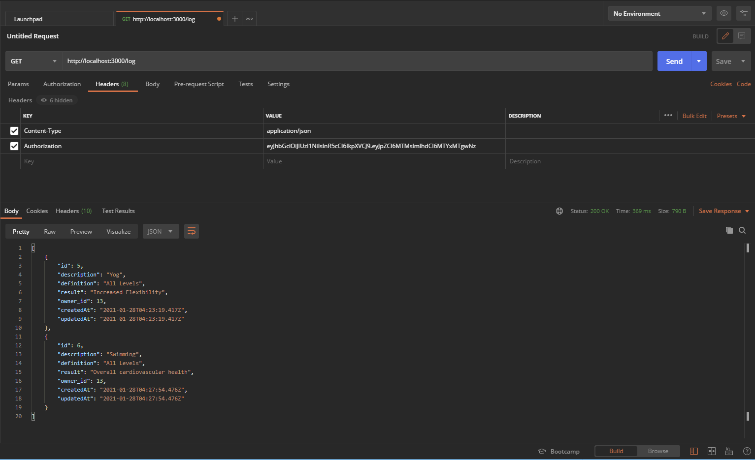 GitHub - CLTsolutions/workoutLogServer: This is the server side of a user generated workout log ...