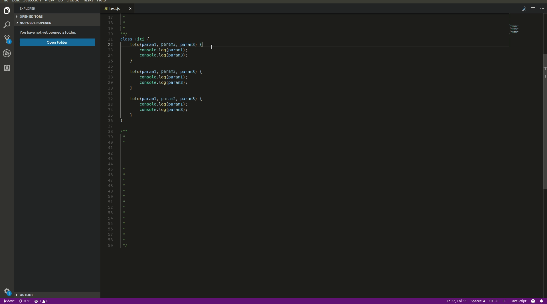 Moving up/down effect on grayed out unused variables · Issue #54716 · microsoft/vscode · GitHub