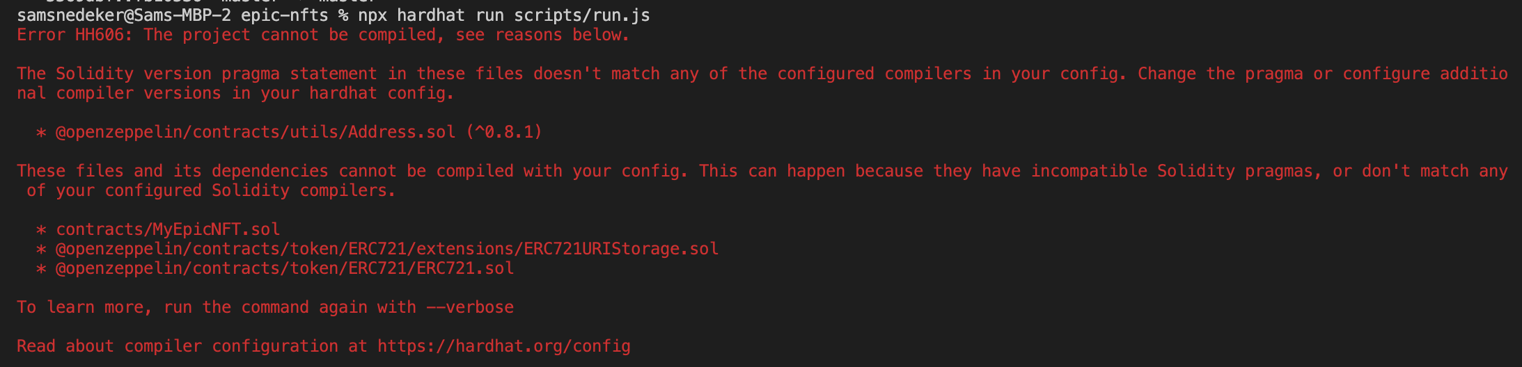[Ethereum NFT Collection]: - · Issue #985 · buildspace/buildspace-projects · GitHub