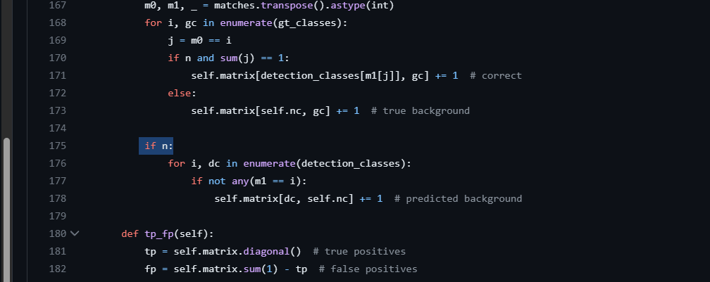 matrix.py : Function : process_batch Line number 175 "if n :" may cause matrix wrong （FP ...