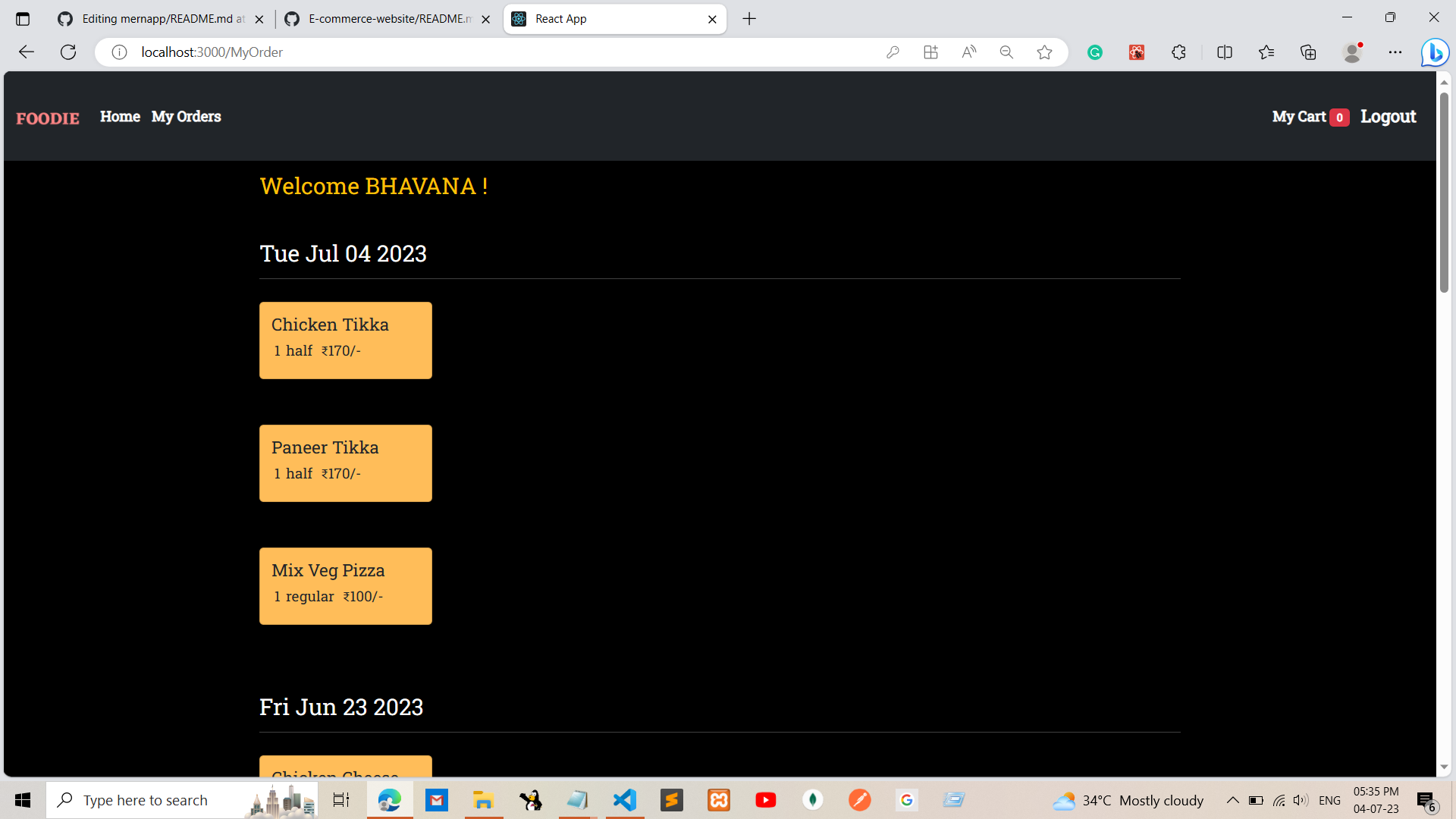 GitHub - bhavanaarora/mernapp