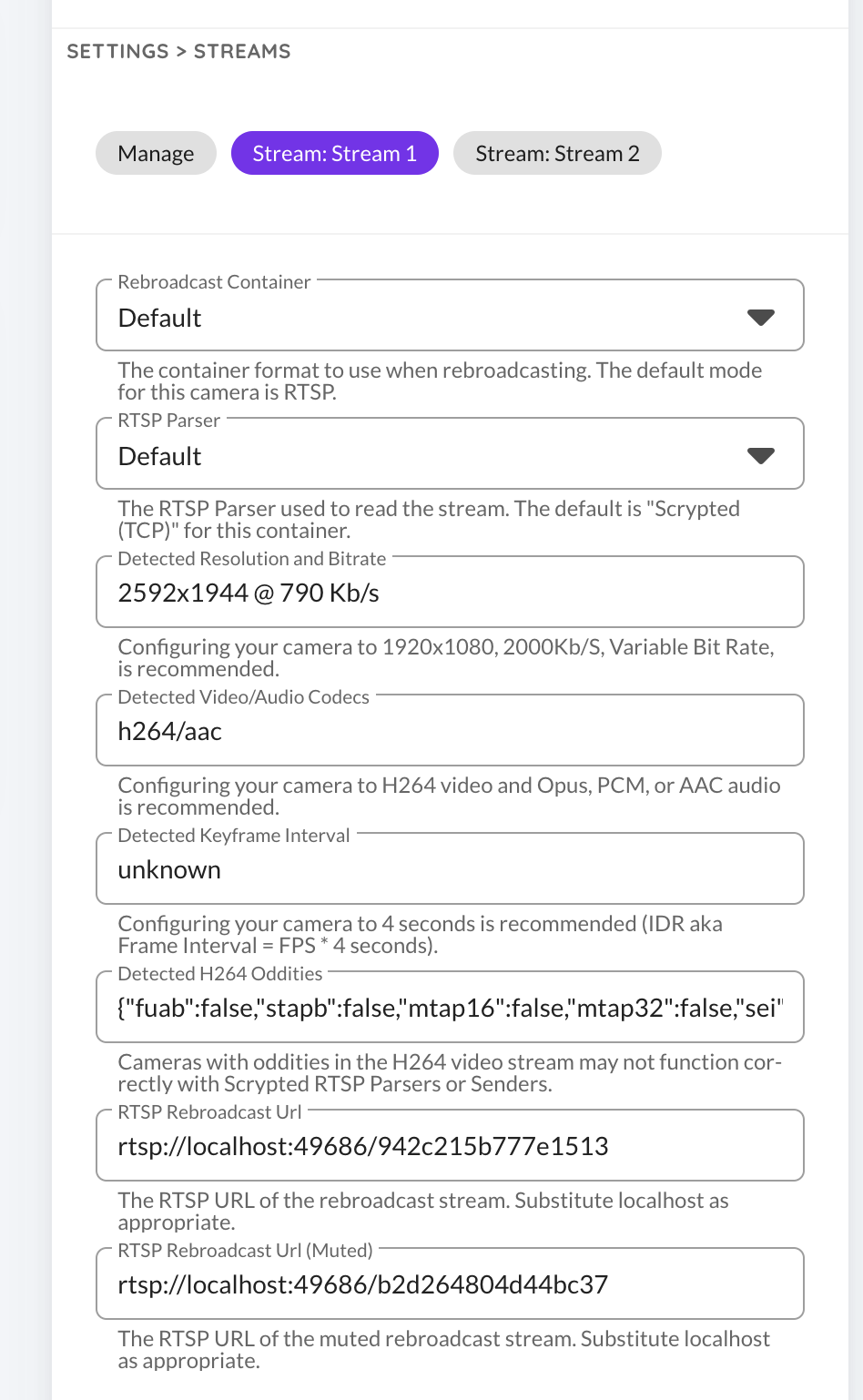 Stream from Scrypted to other applications · Issue #683 · koush/scrypted · GitHub