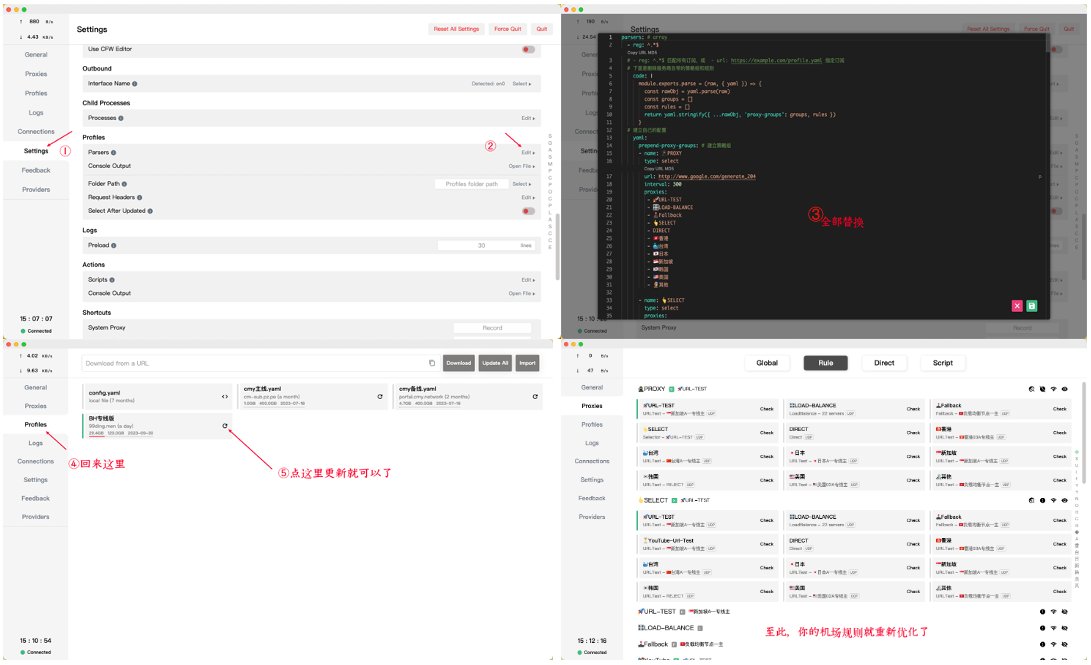 GitHub - iczrac/Parsers-for-clash: 自用Clash的预处理配置文件（parsers）