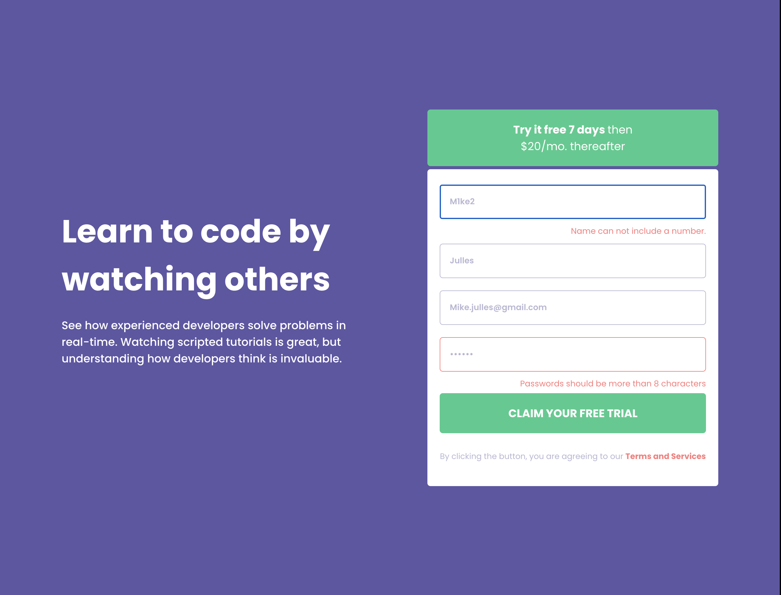 Frontend Mentor Intro Component With Sign Up Form Solution Intro 6884