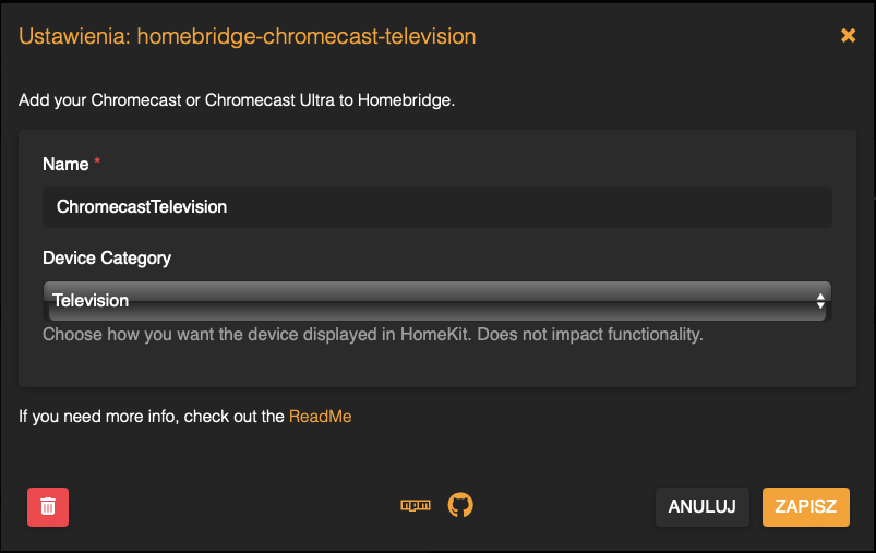 Is it working for anyone? · Issue #27 · benov84/homebridge-chromecast-television · GitHub