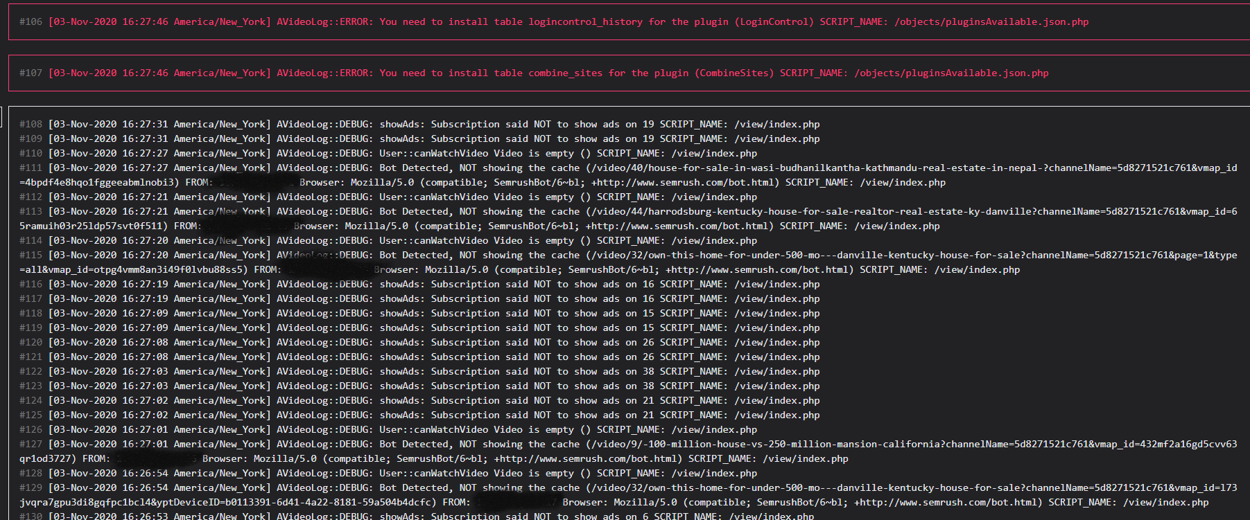 Plugins Not Showing Up After Updating · Issue 3938 · Wwbnavideo · Github 
