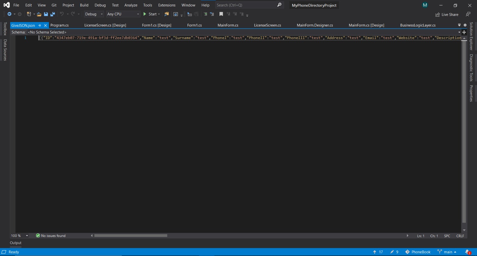 GitHub - hasbikaynak/PhoneBook: I am creating a "Phone Directory". This is my first big project ...