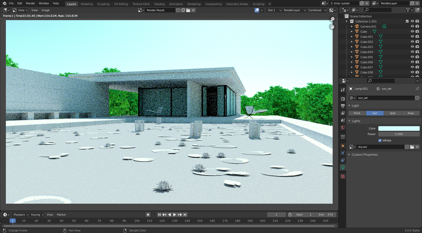 Rotation value to 'Infinite' light type affect different in CPU mode that in GPU mode · Issue ...