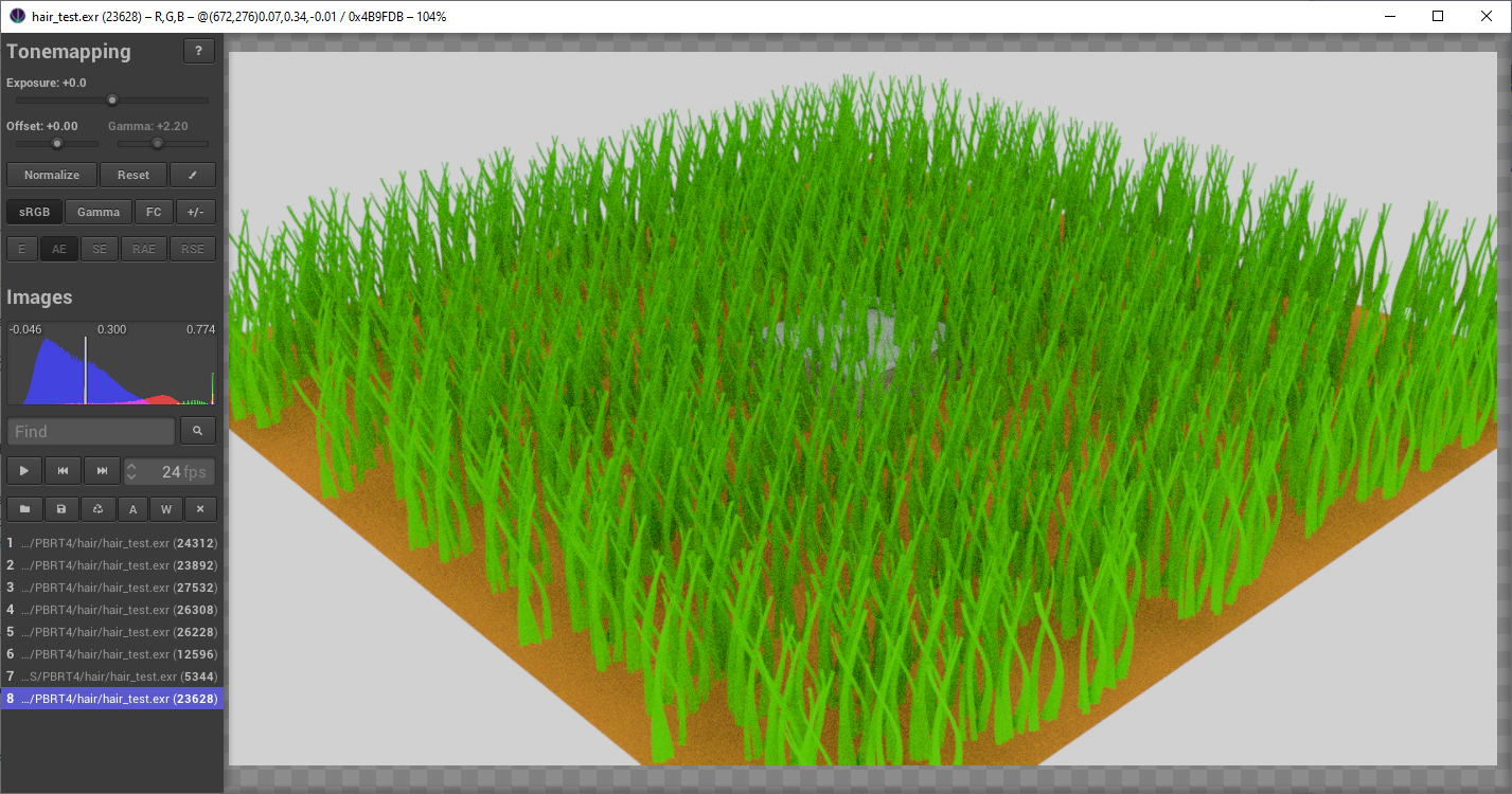 Confirmed the best result with curves in CPU vs GPU (not a bug...) · Issue #237 · mmp/pbrt-v4 ...