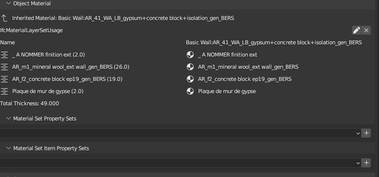 IfcMaterialLayer thickness is not displayed · Issue #3545 · IfcOpenShell/IfcOpenShell · GitHub