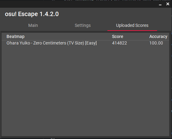 GitHub - Koltay/osuEscape: osu! score submission selector