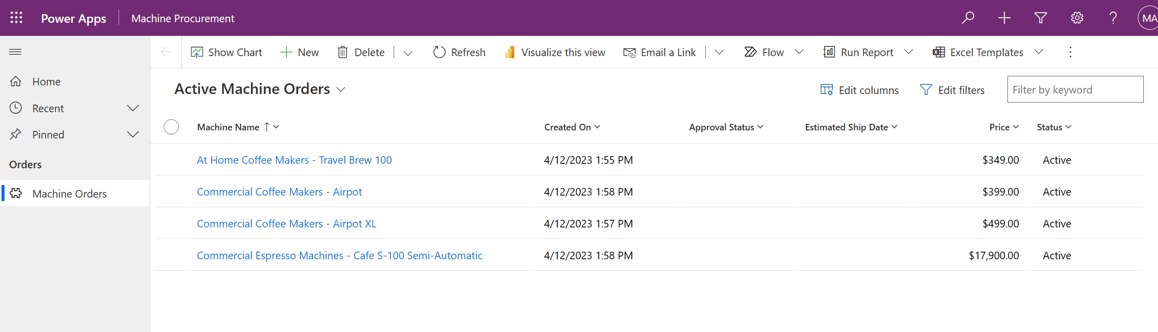 GitHub - AnetaBn/Coffee-machine-order: A PowerApp application to order coffee machine.